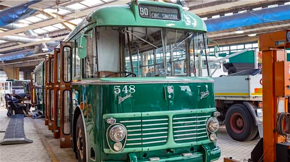 Atm, il filobus compie 85 anni: restaurato un 'Viberti' - Calderone News